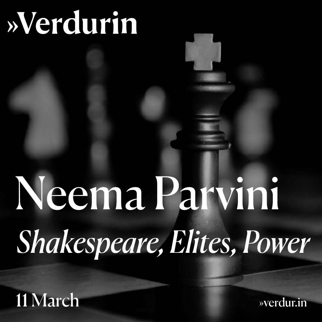 Shakespeare, Elites, Power » Verdurin